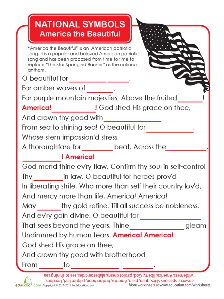 America The Beautiful | PDF