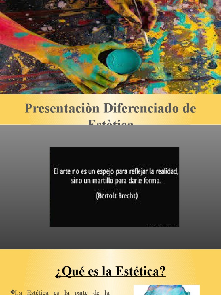 Presentación Estética - Diferenciado | PDF | Estética | Belleza