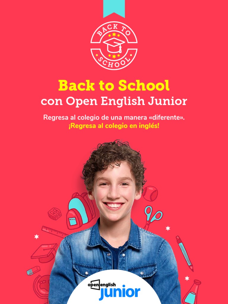 Back To School: Con Open English Junior | PDF | Recreación al aire ...