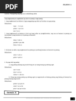 Filipino 2 - Q2-M6 Pagpapahayag Ang Sariling Ideya, Damdamin o Reaksyon | PDF