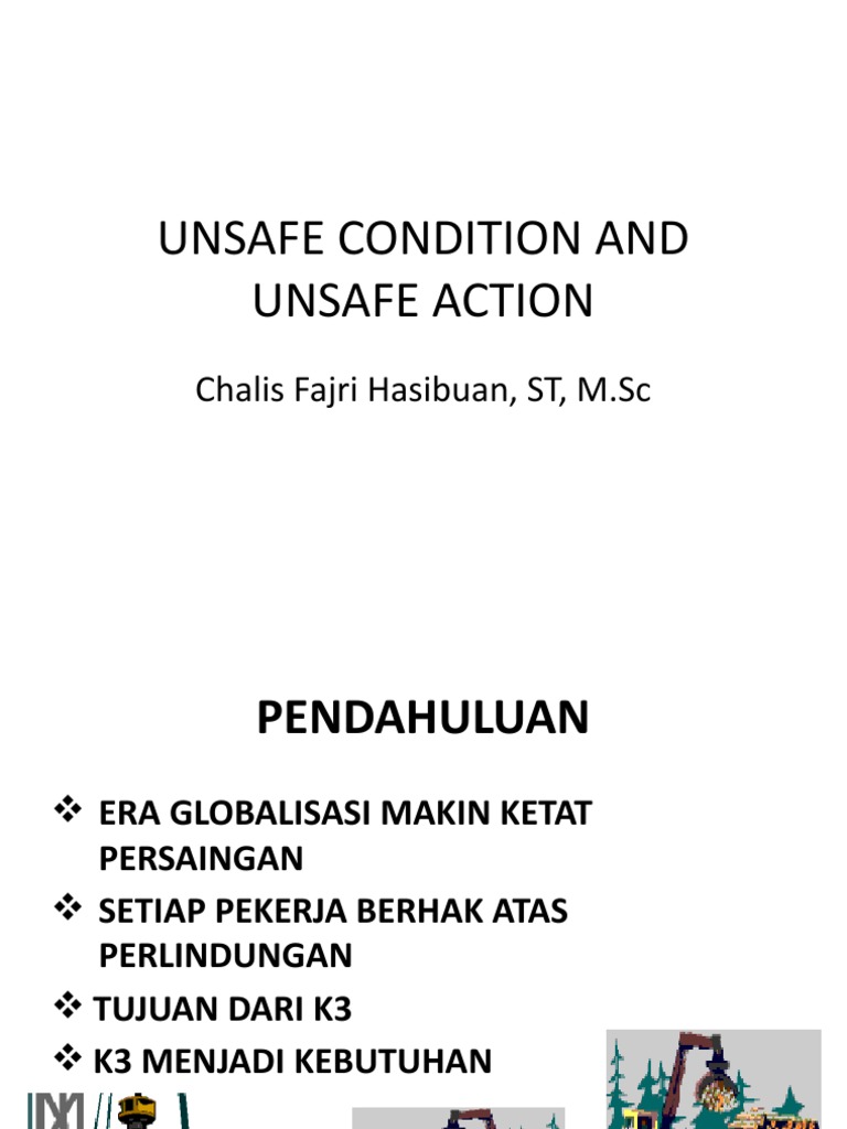 Unsafe Condition and Unsafe Action | PDF