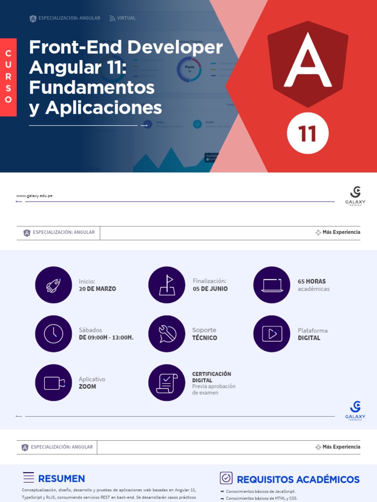 Temario Angular 11 | PDF | Bootstrap (marco frontal) | Script Java