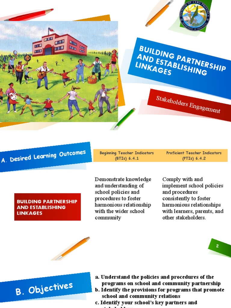 Tip Module 6 Session 5 Building Partnership and Establishing Linkages ...