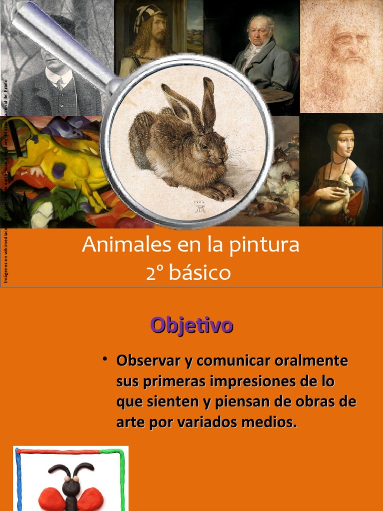 Animales en La Pintura Segundos Basicos | PDF | Libros para adolescentes