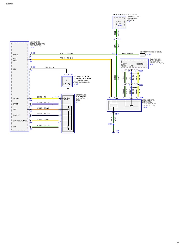 Ford Fiesta 2013 Wiring PCM Ipc App (3fadp4bj8dm189452) | PDF