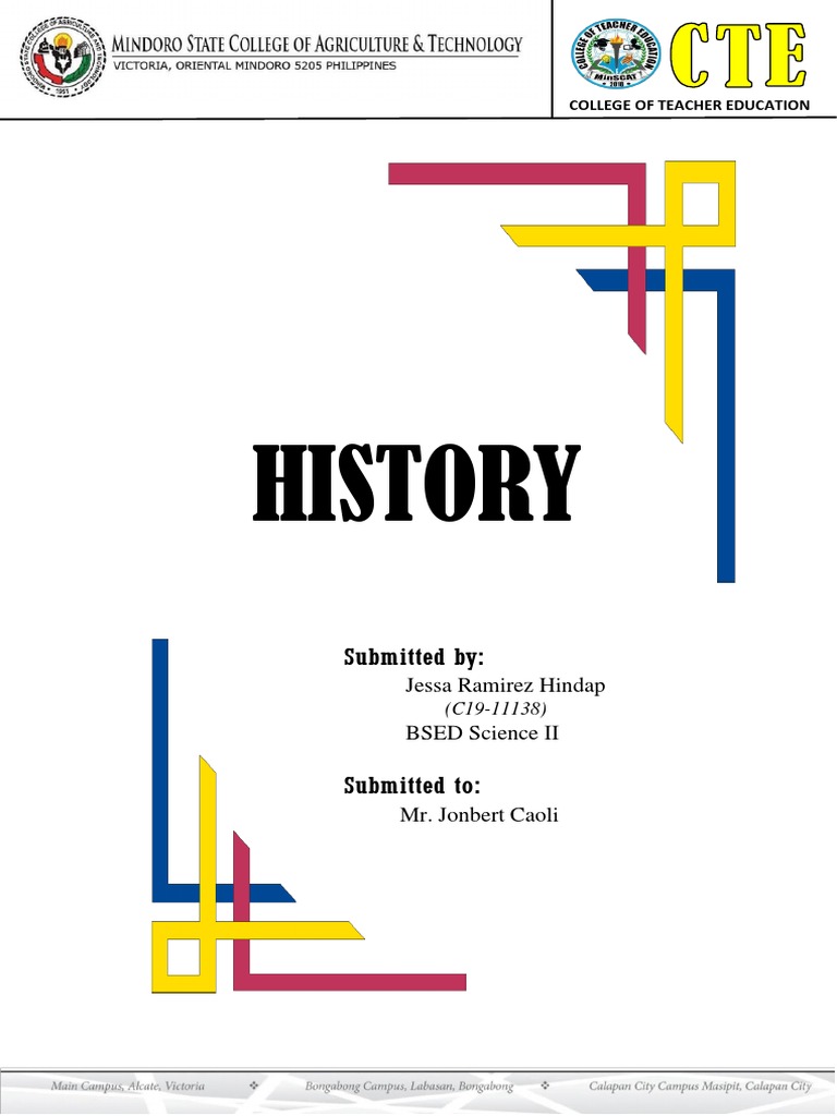 Hindap Barangay History Bsediiscience - Jessa Hindap | PDF | Food ...