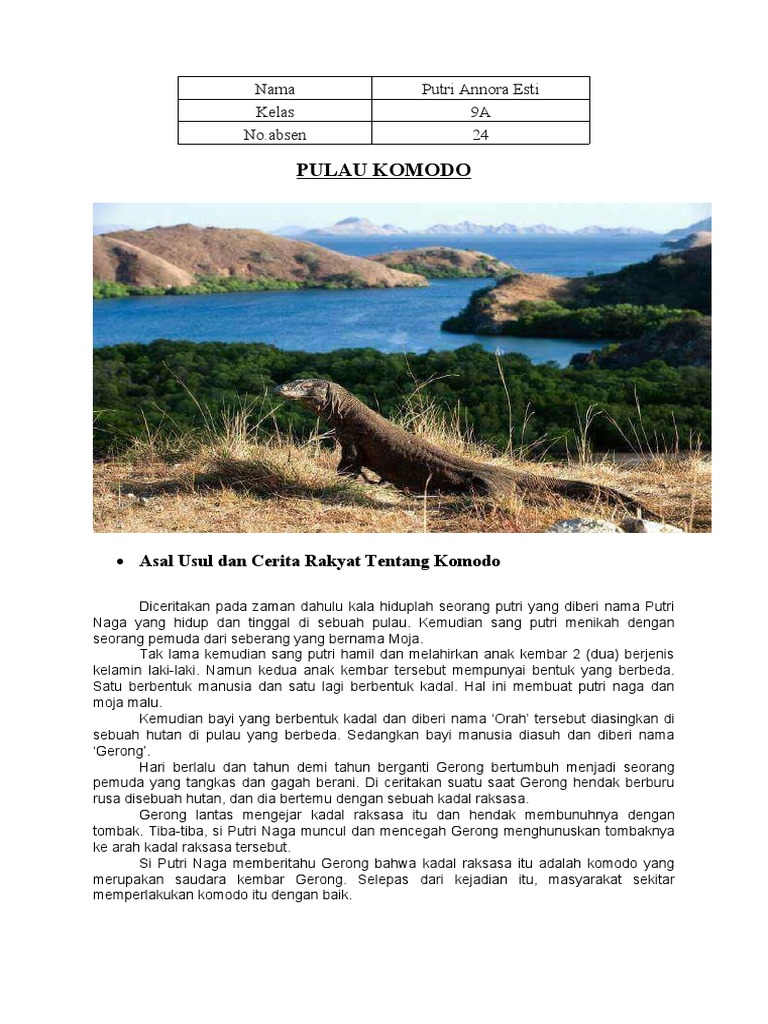 Pulau Komodo | PDF