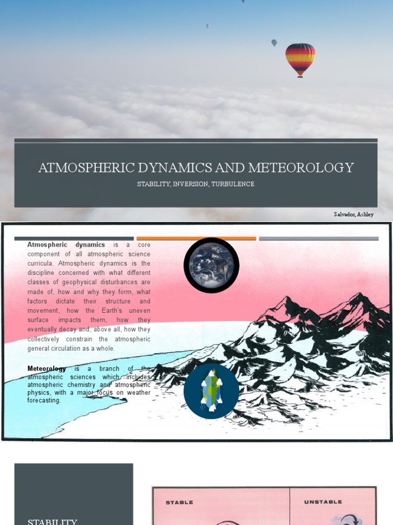 Atmospheric Dynamics and Meteorology | PDF | Atmosphere Of Earth ...