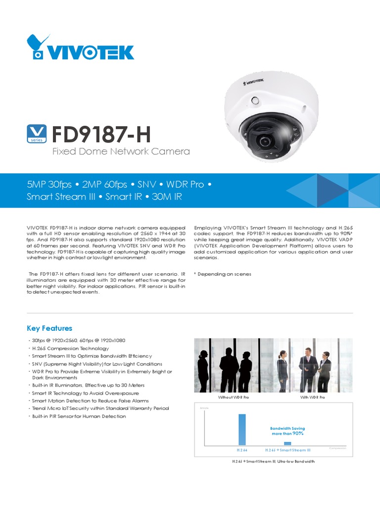 Fd9187-Hdatasheet en | PDF | Infrared | Camera