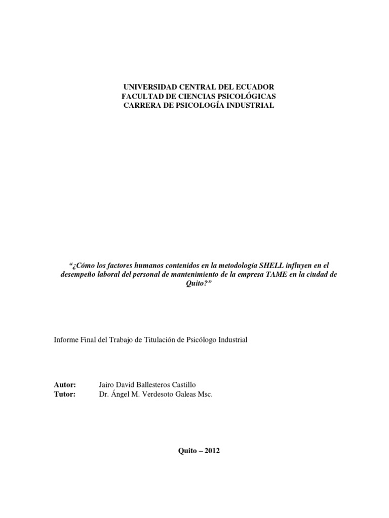 Modelo Shell | PDF | Evaluación | Método científico