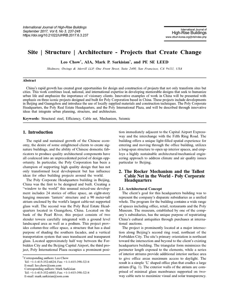 Site - Structure - Architecture - Projects That Create Change | PDF ...