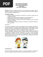 Proyecto de Profesiones para Niños | PDF | Aprendizaje | Sicología