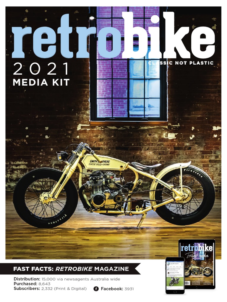 Retrobike Magazine Media Kit 2021 | PDF | Magazines | Mass Media