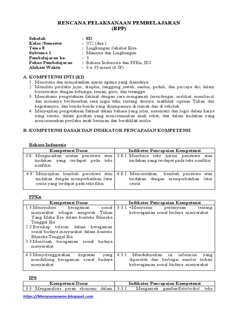 RPP 5.8.1.3 RPP | PDF