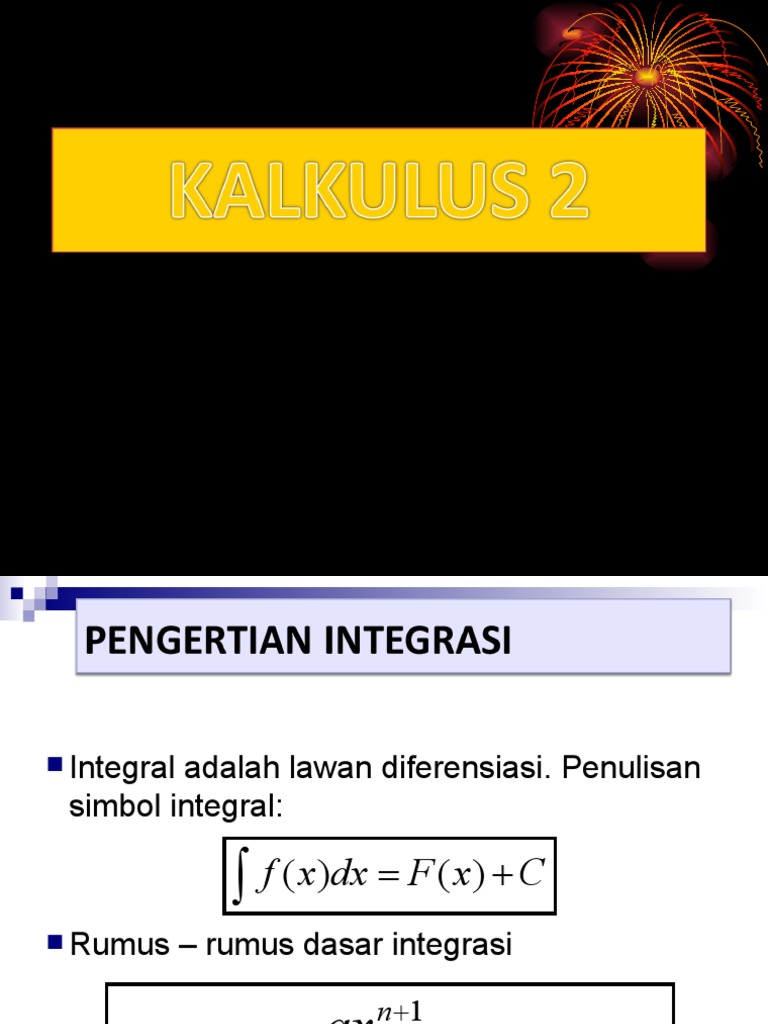 Lanjutan Materi Integral | PDF