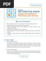 LATIHAN SOAL BUNGA TUNGGAL, Bunga Majemuk, Dan Anuitas | PDF