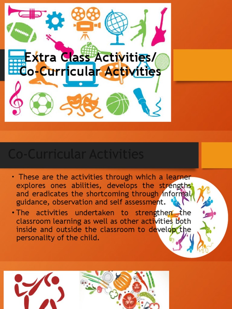 Extra Class Activities/ Co-Curricular Activities | PDF | Value (Ethics ...