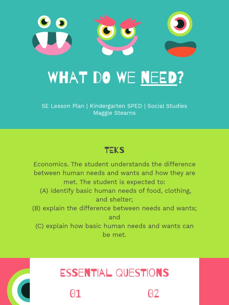 5e Lesson Plan Maggie Stearns | PDF | Communication | Human Nature