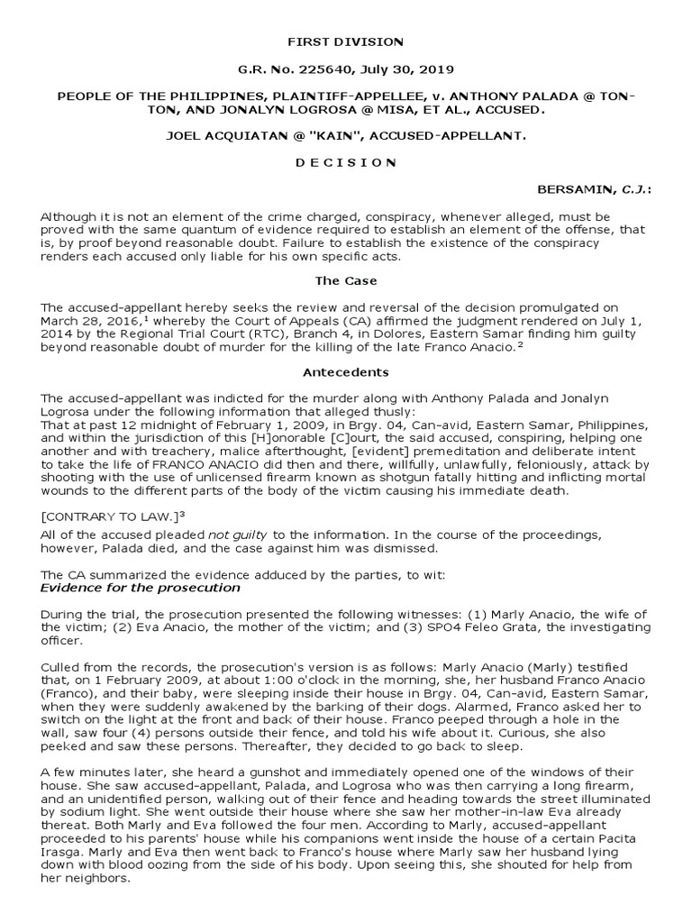 Evidence For The Prosecution | PDF | Burden Of Proof (Law) | Reasonable ...