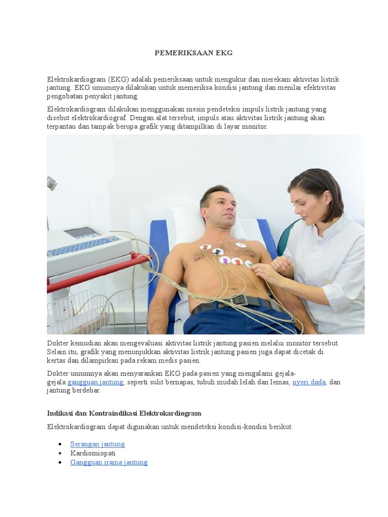 Pemeriksaan Ekg | PDF