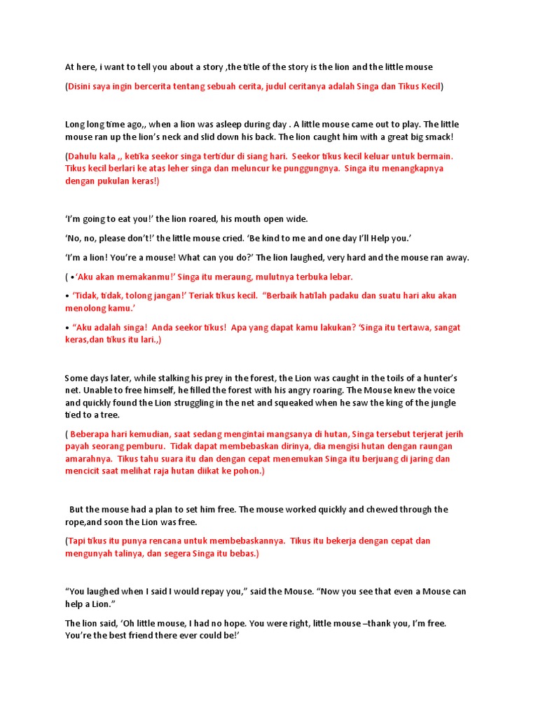 Teks Story Telling | PDF