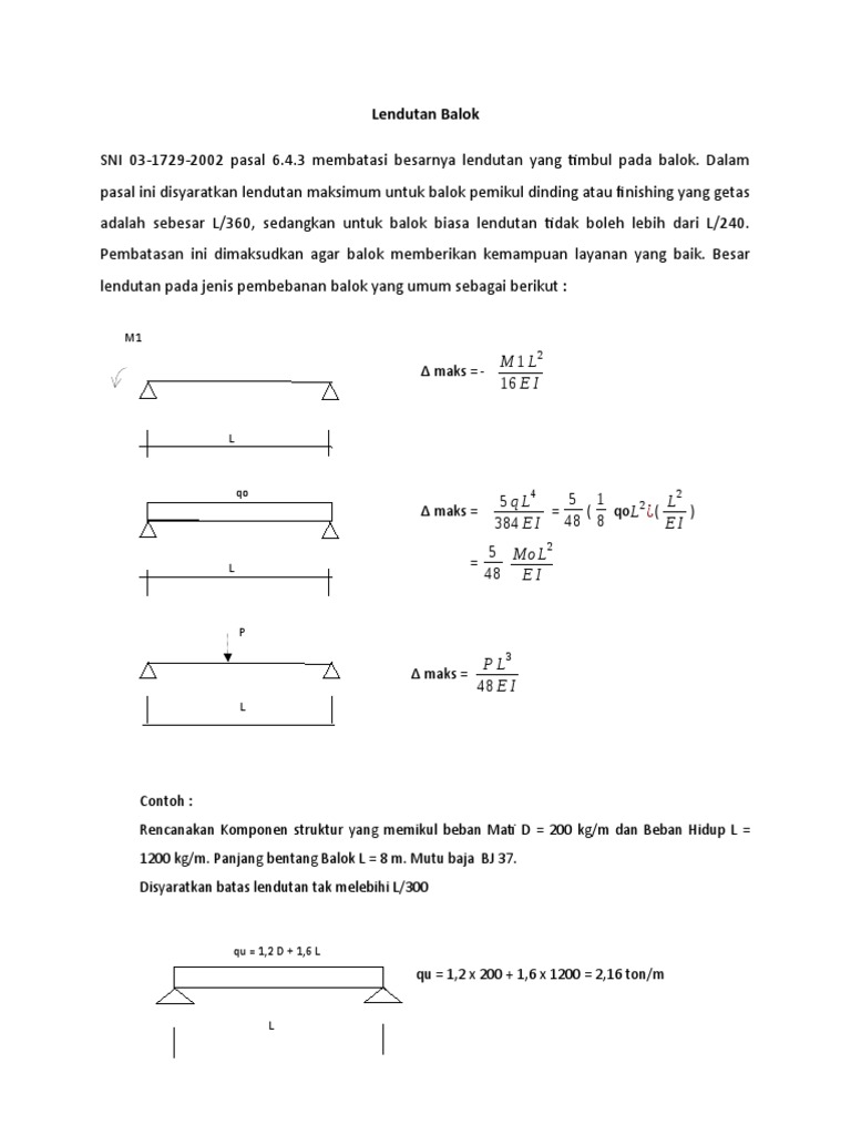 Materi Konst. Baja 2 Modul 3 | PDF