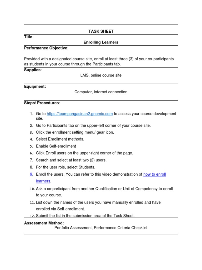 Enrolling Learners: A Step-by-Step Guide to Setting Up Course ...