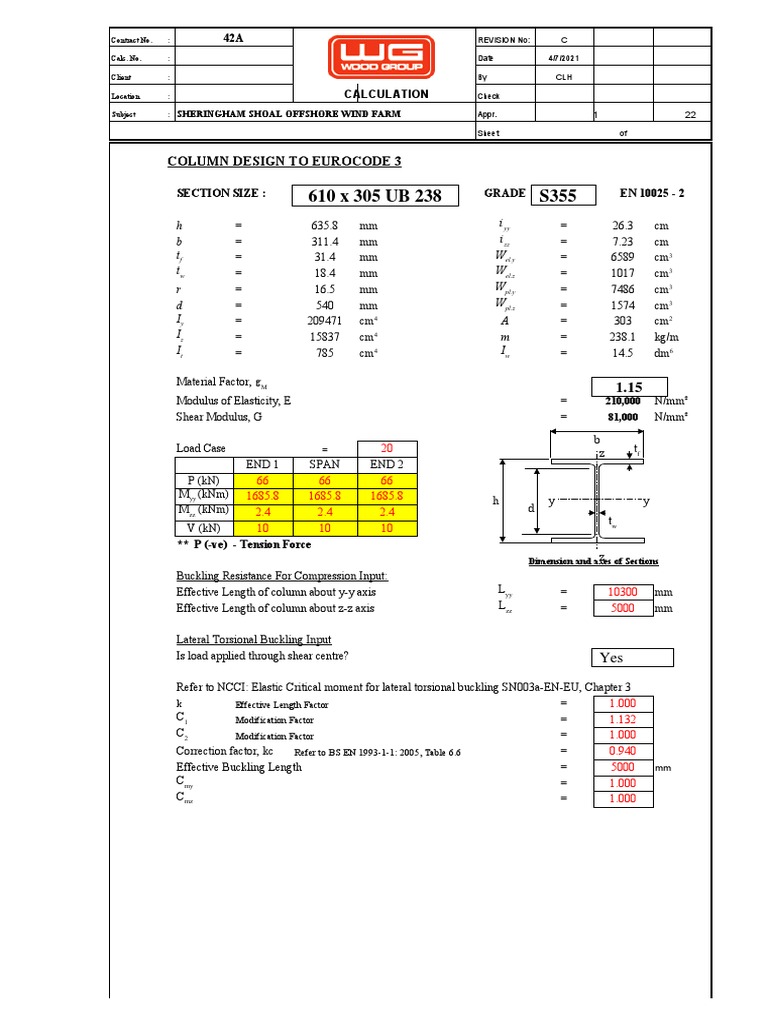 AXIALLY LOADED MEMBERS (Version 1) | PDF | Buckling | Solid Mechanics