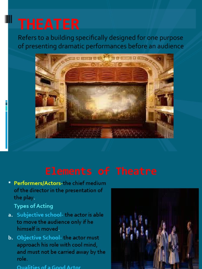 THEATER | PDF | Actor | Theatre