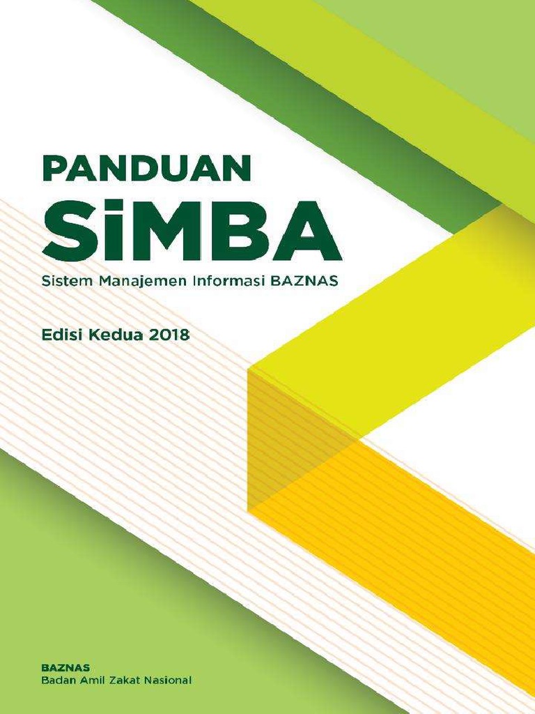 Panduan Aplikasi SiMBA BAZNAS 2018 | PDF