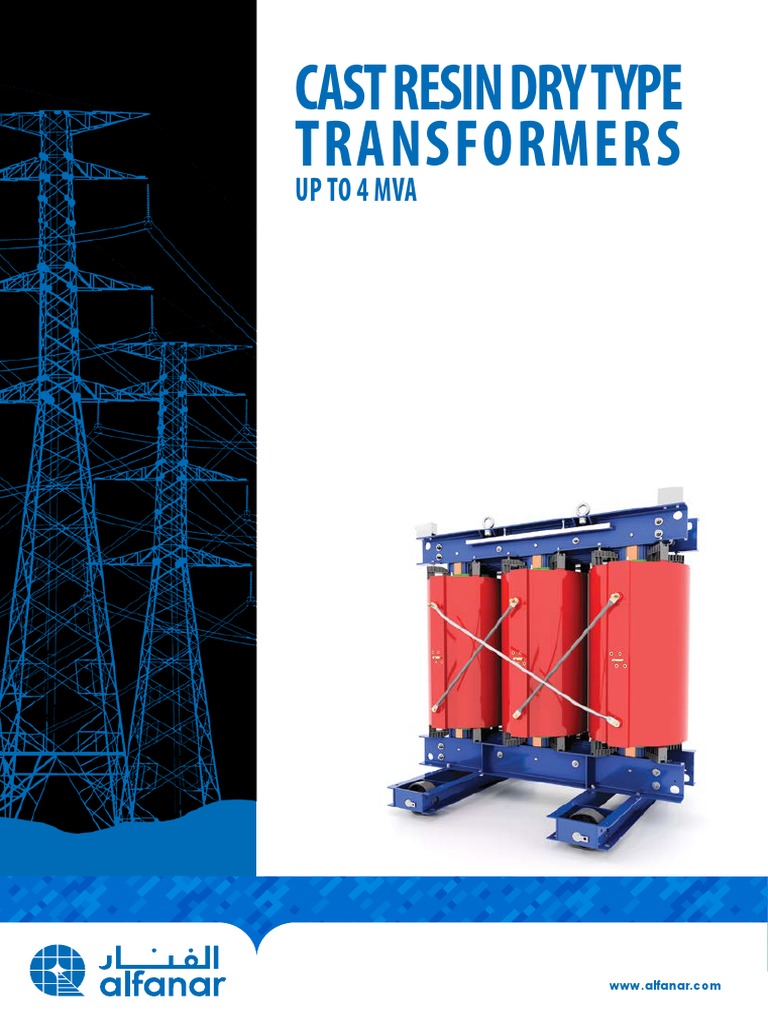 Cast Resin Dry Type Transformers: Up To 4 Mva | PDF | Transformer ...