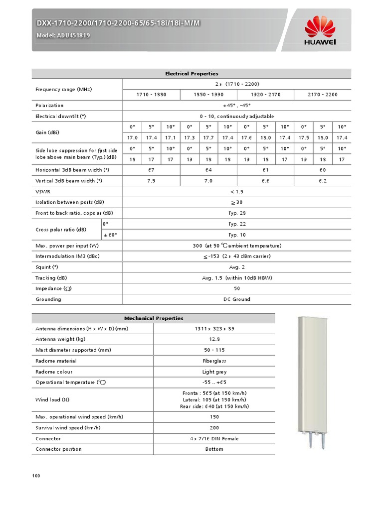 ADU451819 V 01 | PDF | Decibel | Electrical Engineering