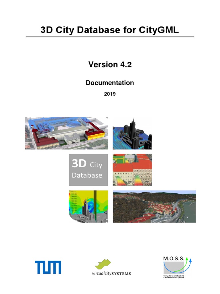 3dcitydb Documentation V4 2 Pdf Relational Database Data Model