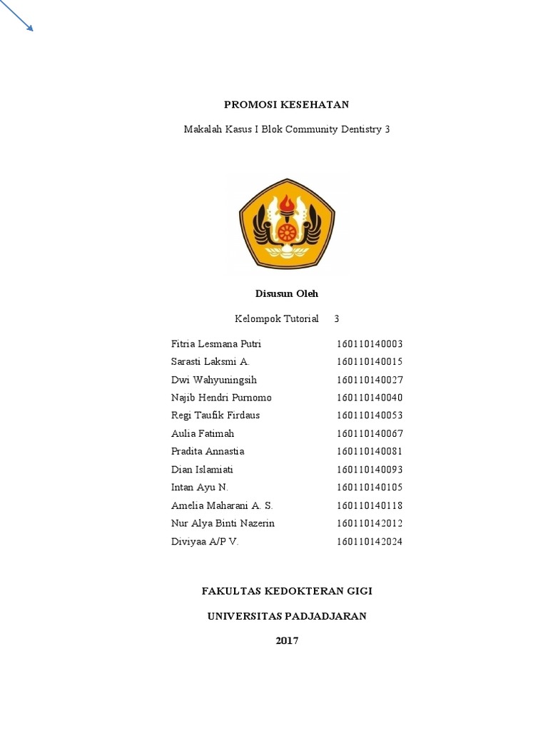 Makalah Case 1 CD 3 Tutor 3 | PDF