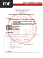 FS DLP Yamang Lupa | PDF