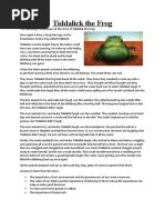 Tiddalick the Frog: A Dreamtime Tale | PDF | Cooking, Food & Wine ...