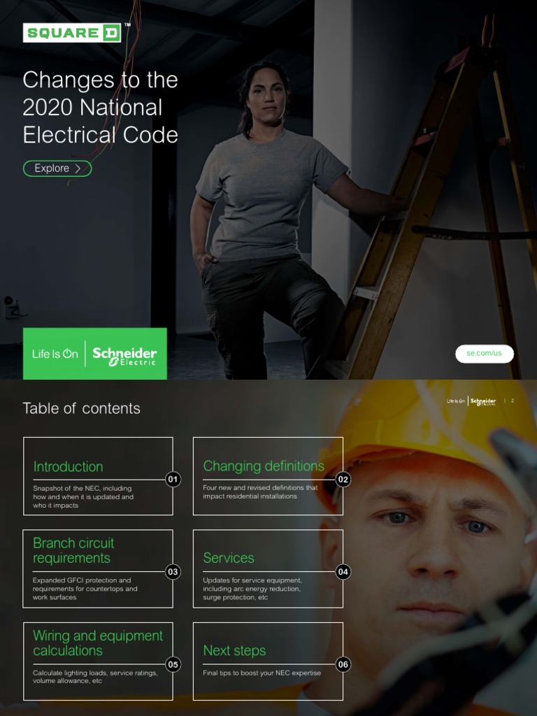 Changes To The 2020 National Electrical Code: Explore | PDF ...