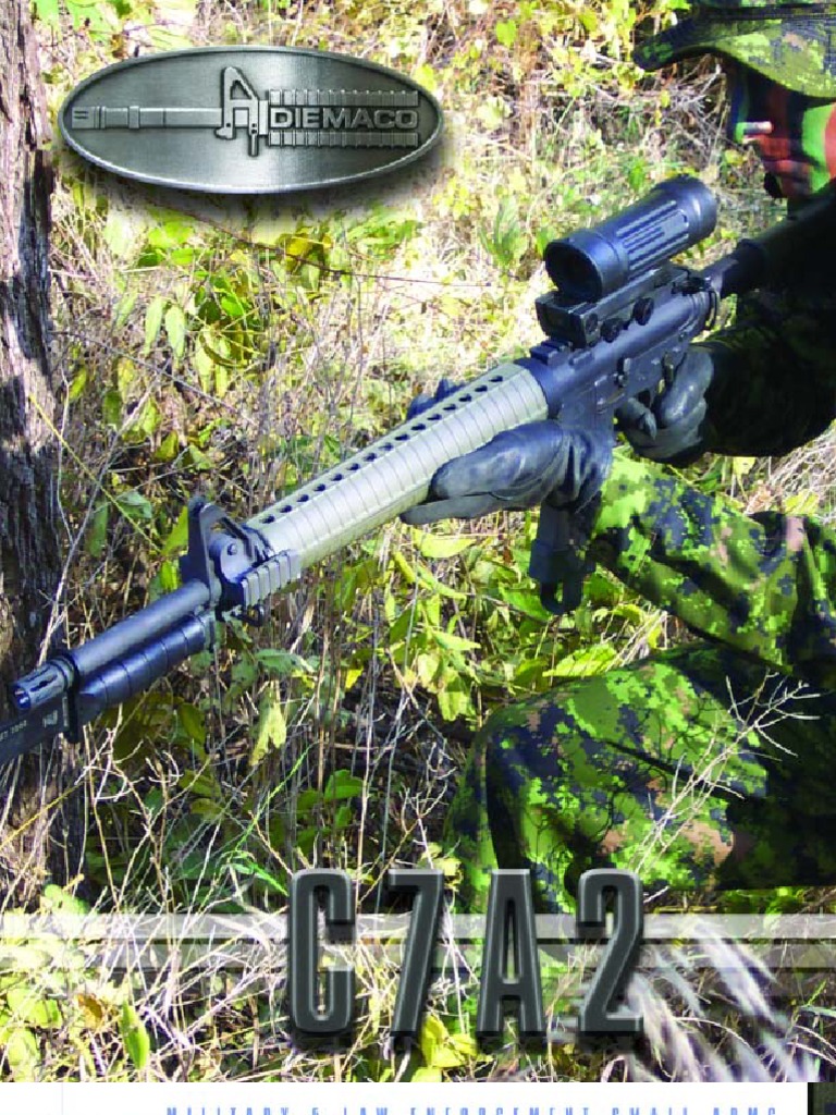 Diemaco C7A2 | PDF | Personal Weapons | Firearms