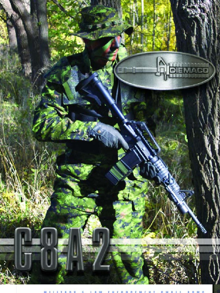 Diemaco C8A2 | PDF | Projectile Weapons | Weapon Design