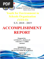 Accomplishment Report in Tree Planting | PDF