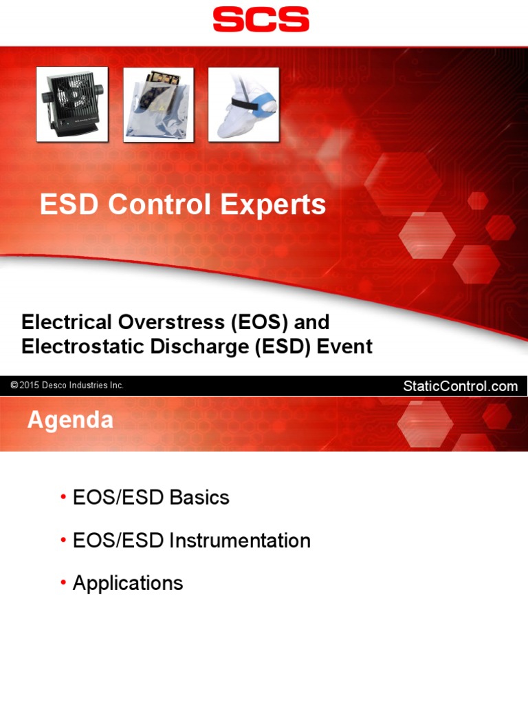 SCS Final EOS ESD | PDF | Electrostatic Discharge | Electromagnetic ...
