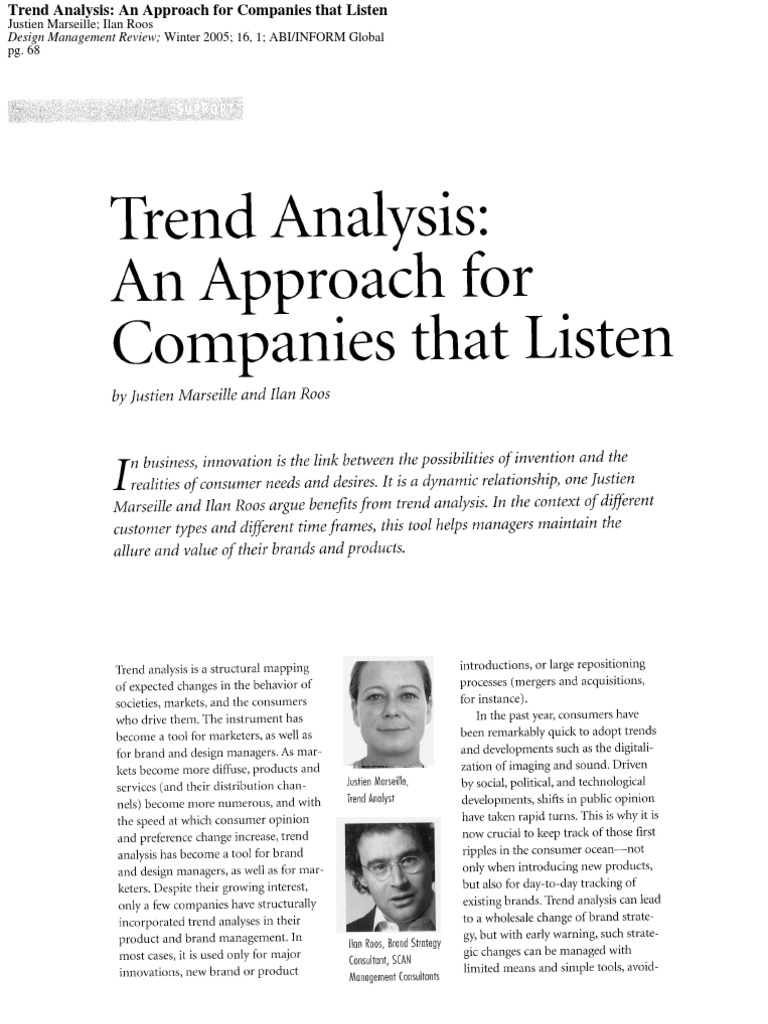 Design Management Review Winter 2005 16, 1 ABI/INFORM Global | PDF