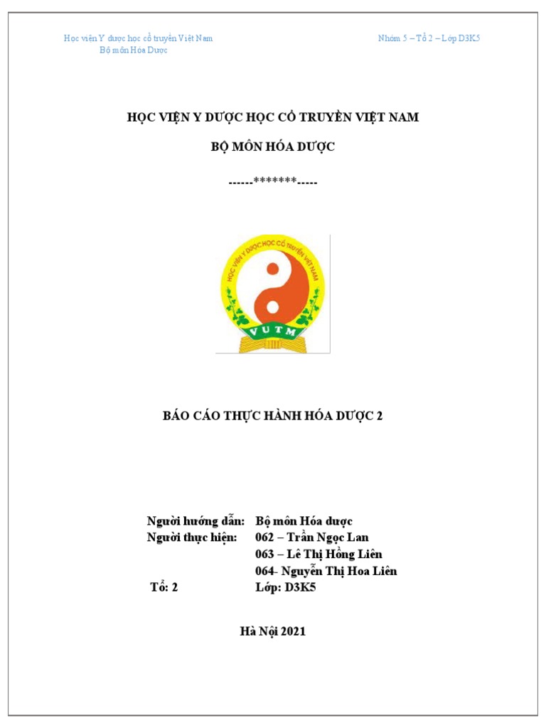 Hóa Dư C Bài 4 | PDF