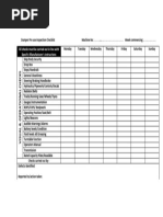 Oxy-Acetylene Cutting & Welding Torch Checklist | PDF