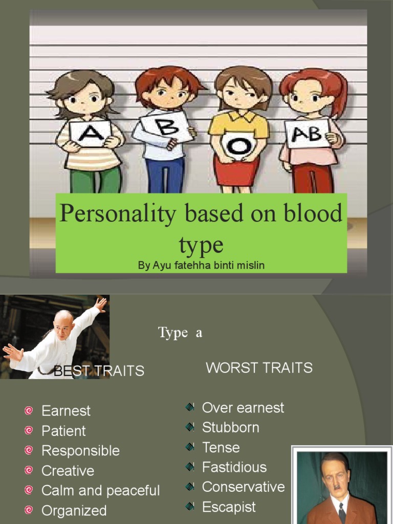 Personality Based On Blood Type 2 | PDF