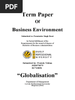 What Is Globalization | PDF | Global Financial System | Globalization