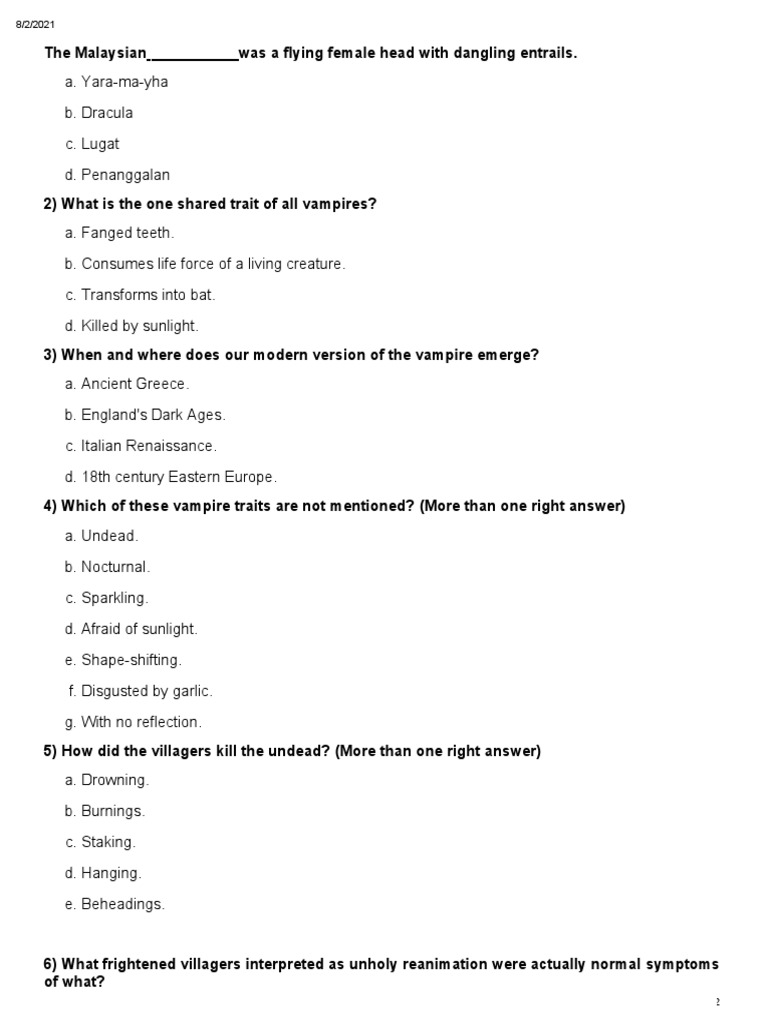 Vampires - Folklore, Fantasy and Fact | PDF | Young Adult