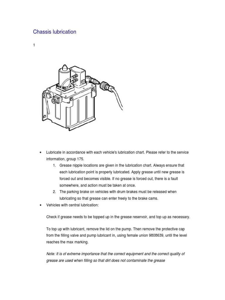 Chassis Lubrication | Download Free PDF | Belt (Mechanical) | Motor Oil