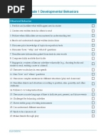 ECCD Checklist | PDF | Sibling | Verb