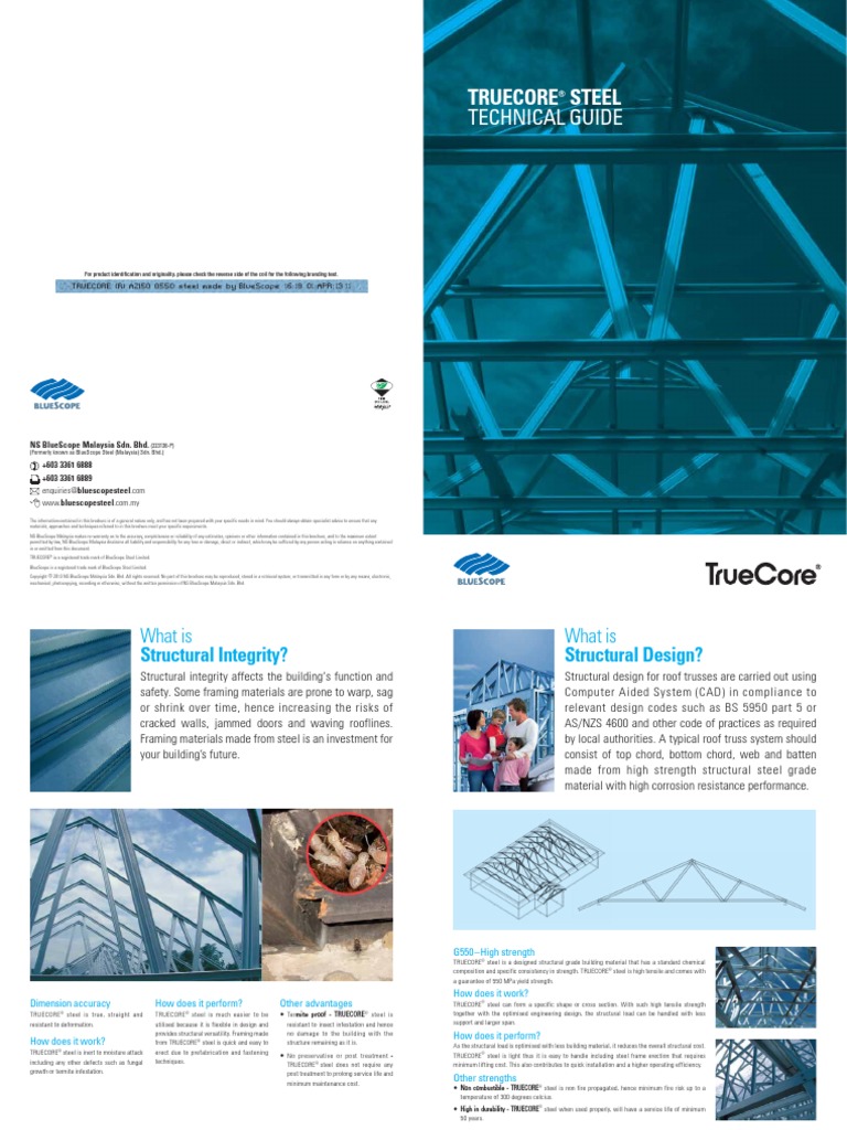 TrueCore® Technical Guide MY | PDF | Corrosion | Galvanization